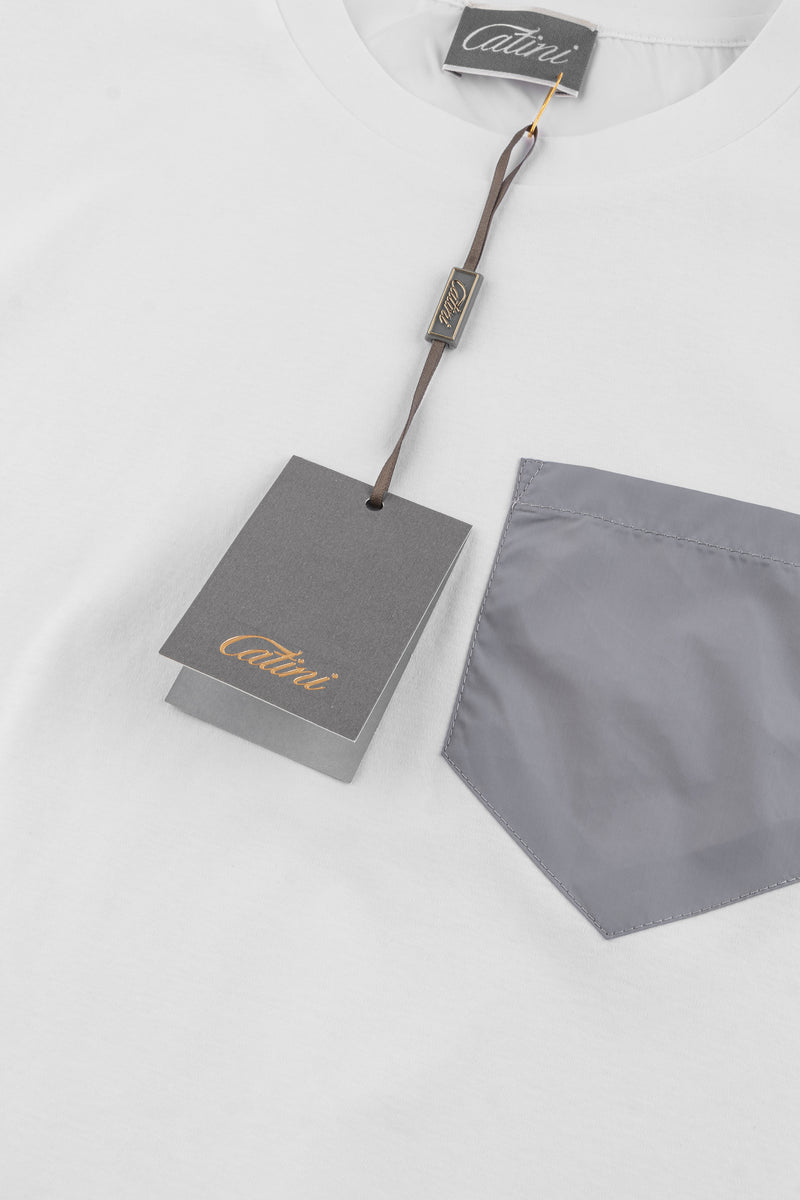 Catini Firenze Pocket White/Light Grigio Grey – Lucca Fashions